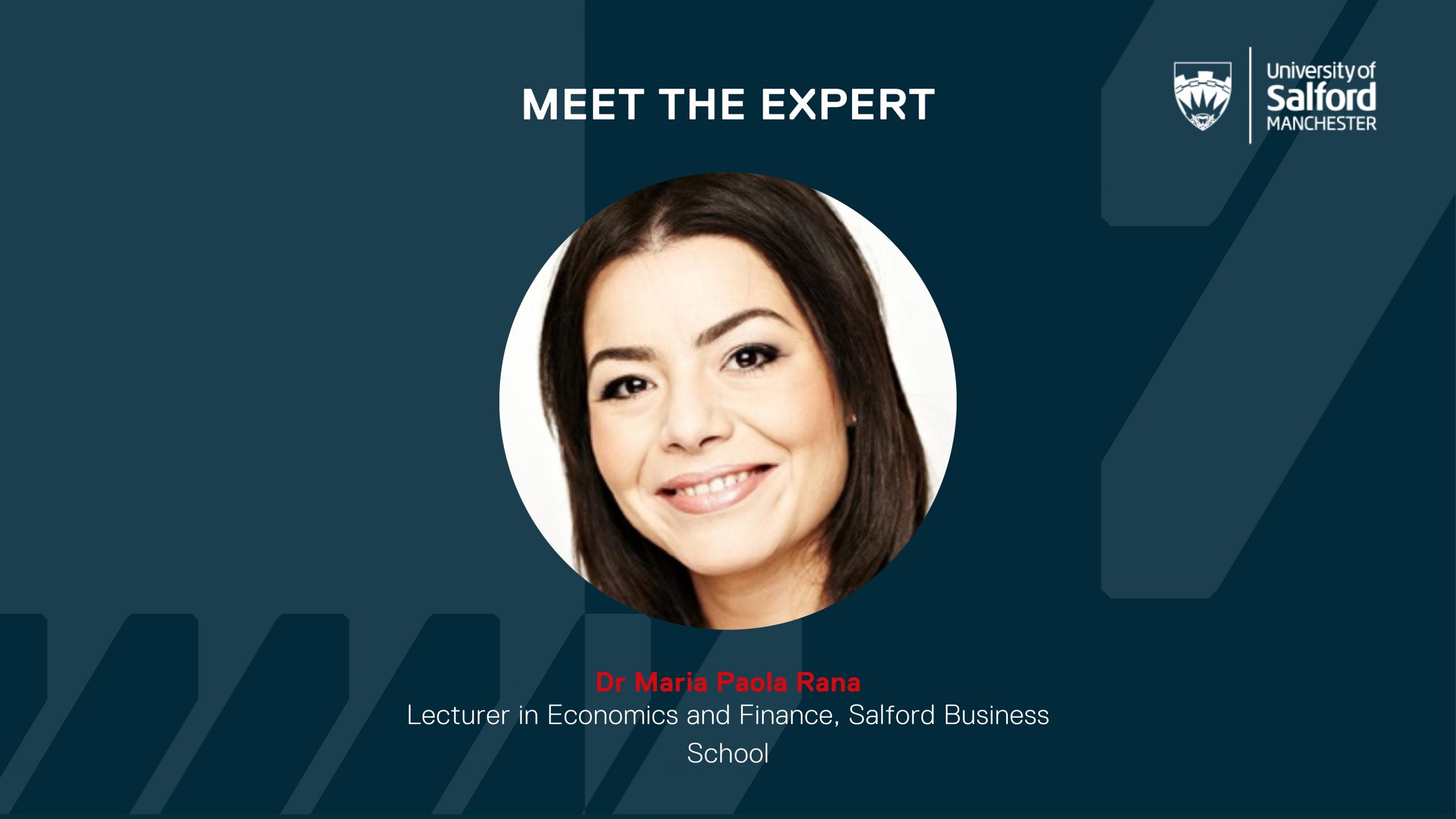 Meet the expert: Dr Maria Paola Rana - Salford Business School Blog