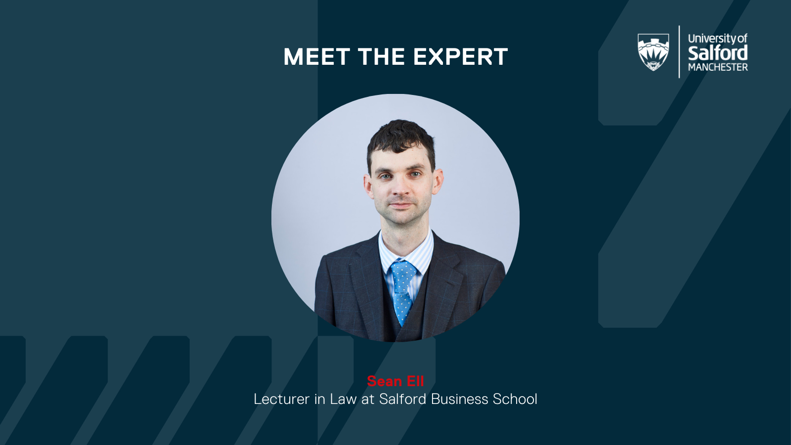 Meet the expert: Sean Ell - Salford Business School Blog