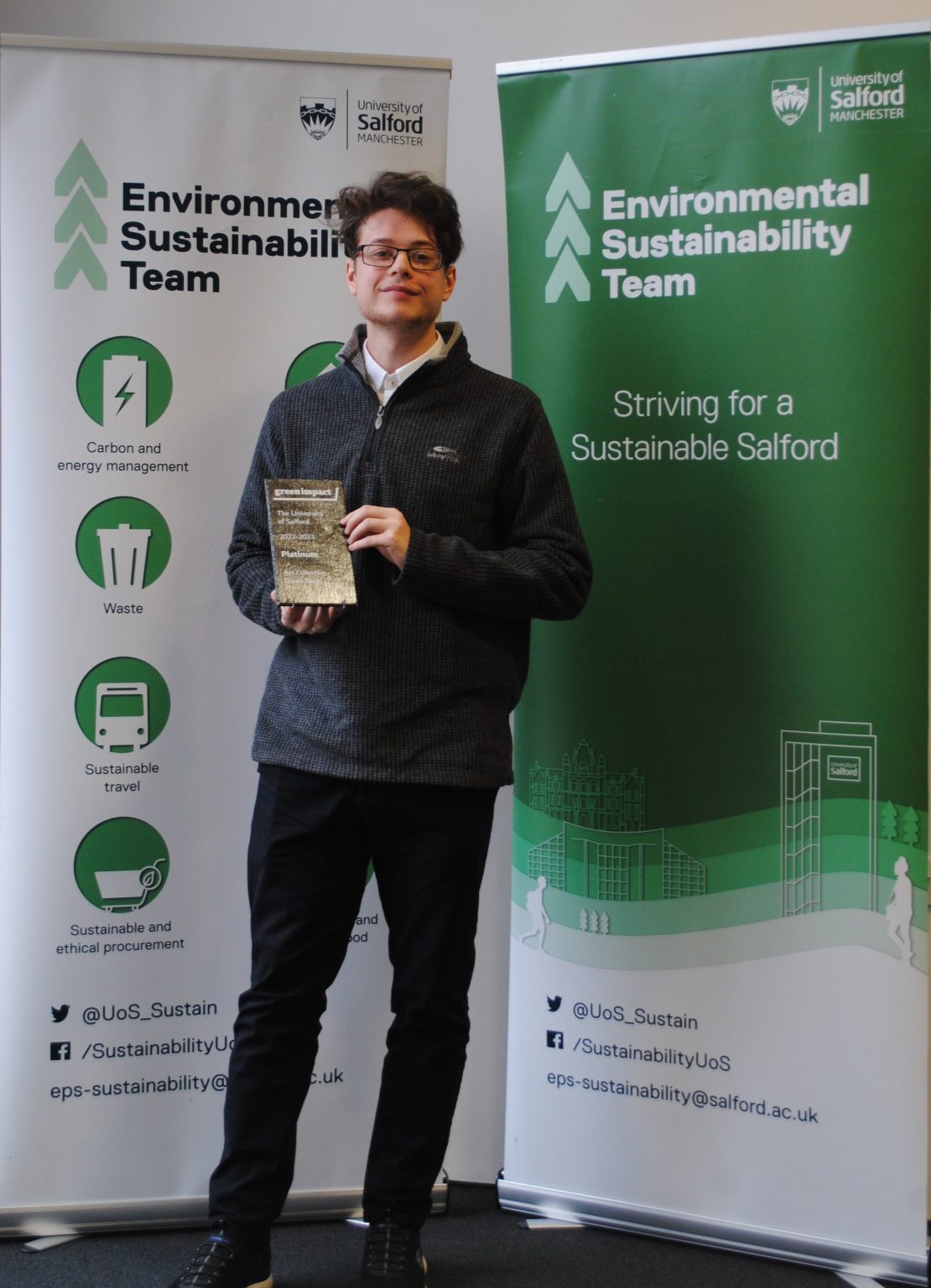 Green Impact Awards 2023 - Sustainability at The University of Salford