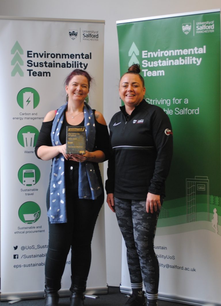 Green Impact Awards 2023 - Sustainability at The University of Salford