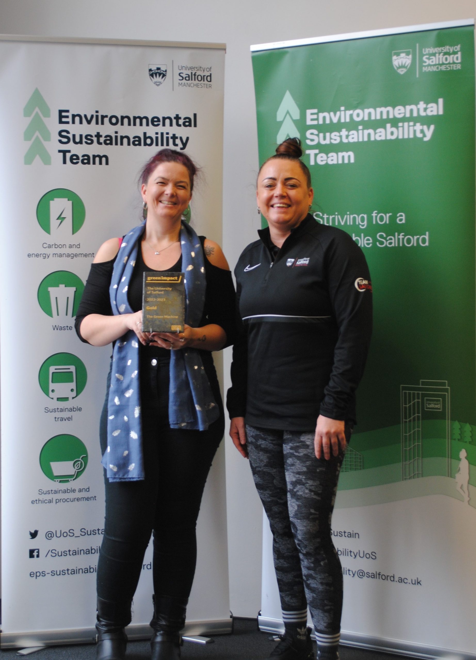 Green Impact Awards 2023 - Sustainability at The University of Salford