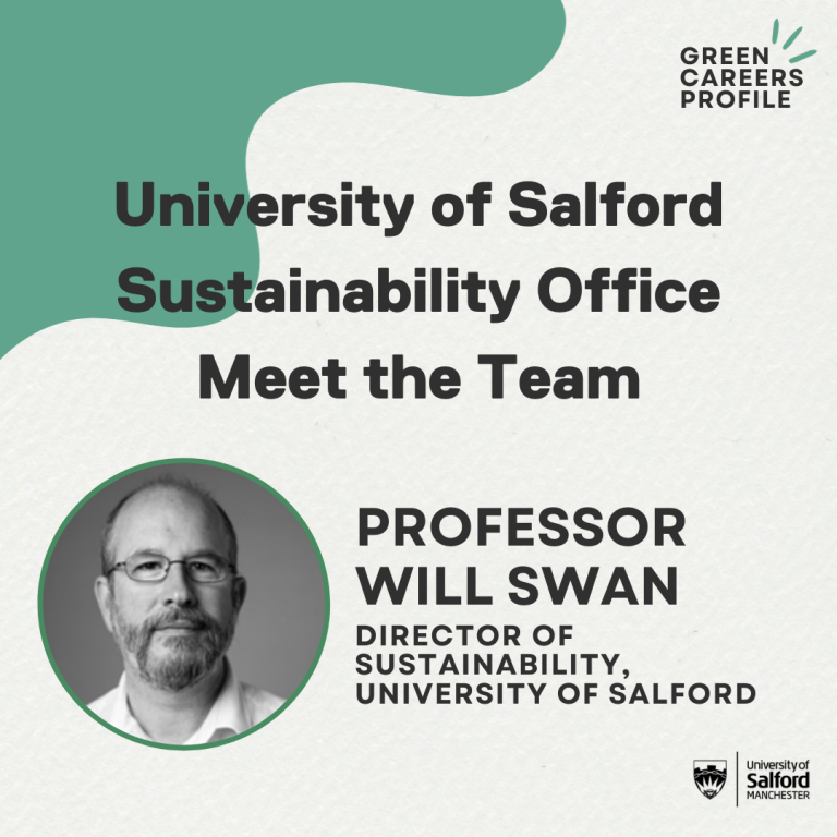 Meet the Team: Prof Will Swan, Director of Sustainability - University ... Meet the Team: Prof Will Swan, Director of Sustainability - University ...