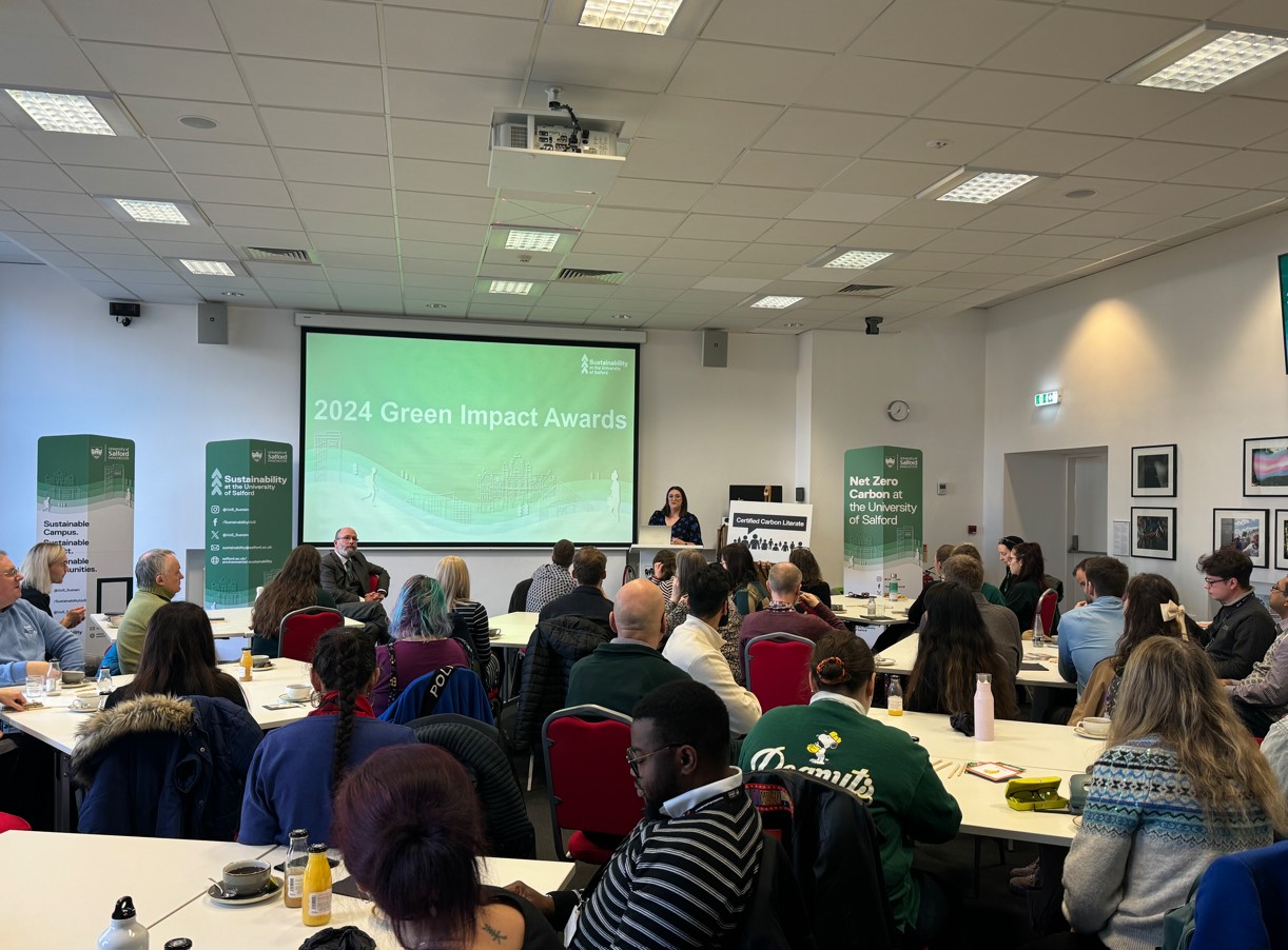 Green Impact Awards 2024 - Sustainability at The University of Salford