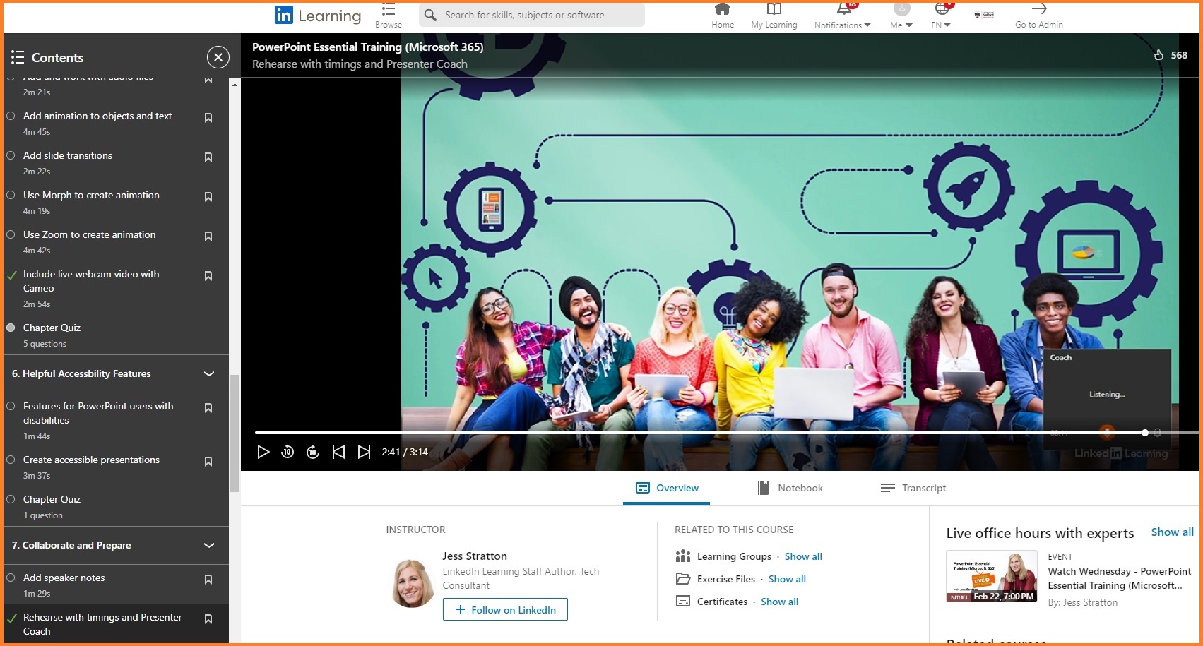 ‘Time is precious’ with a micro-presentation! - The Library